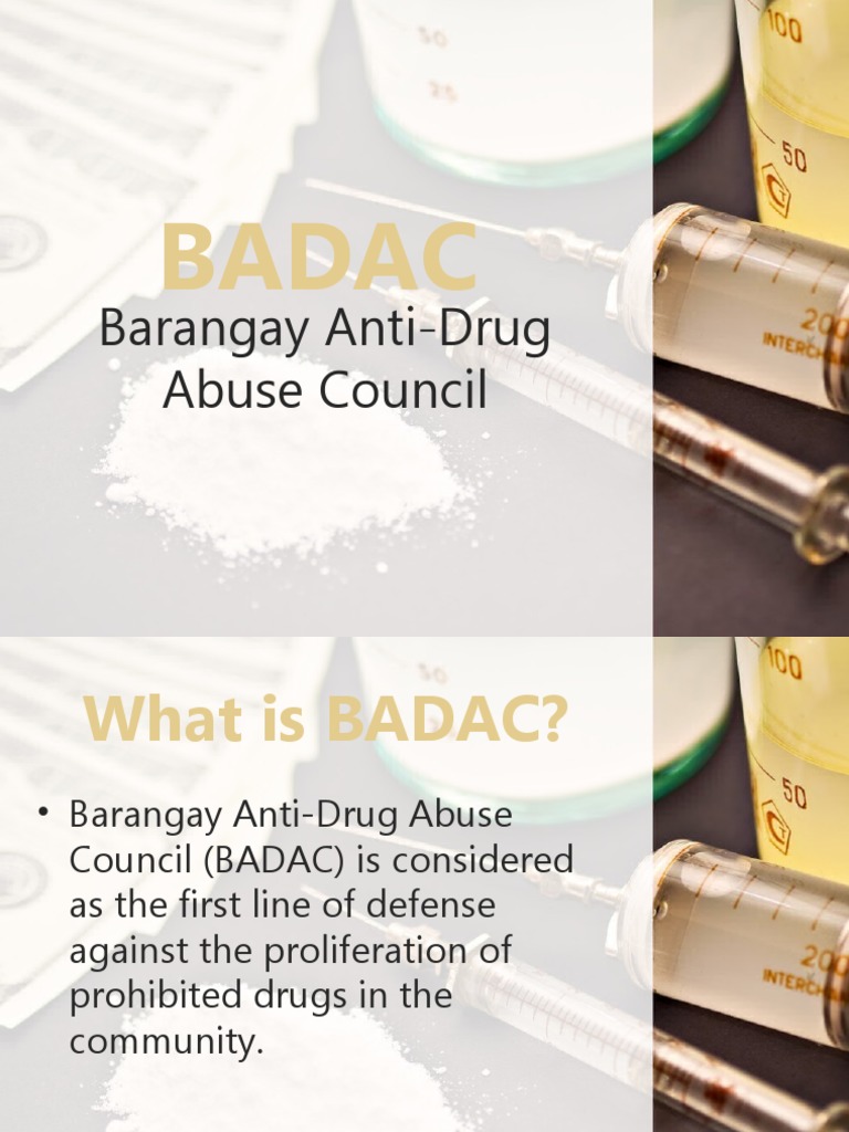 BADAC | Download Free PDF | Substance Abuse | Social Aspects Of ...