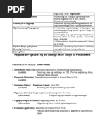 Banghay Aralin Tekstong Impormatibo | PDF