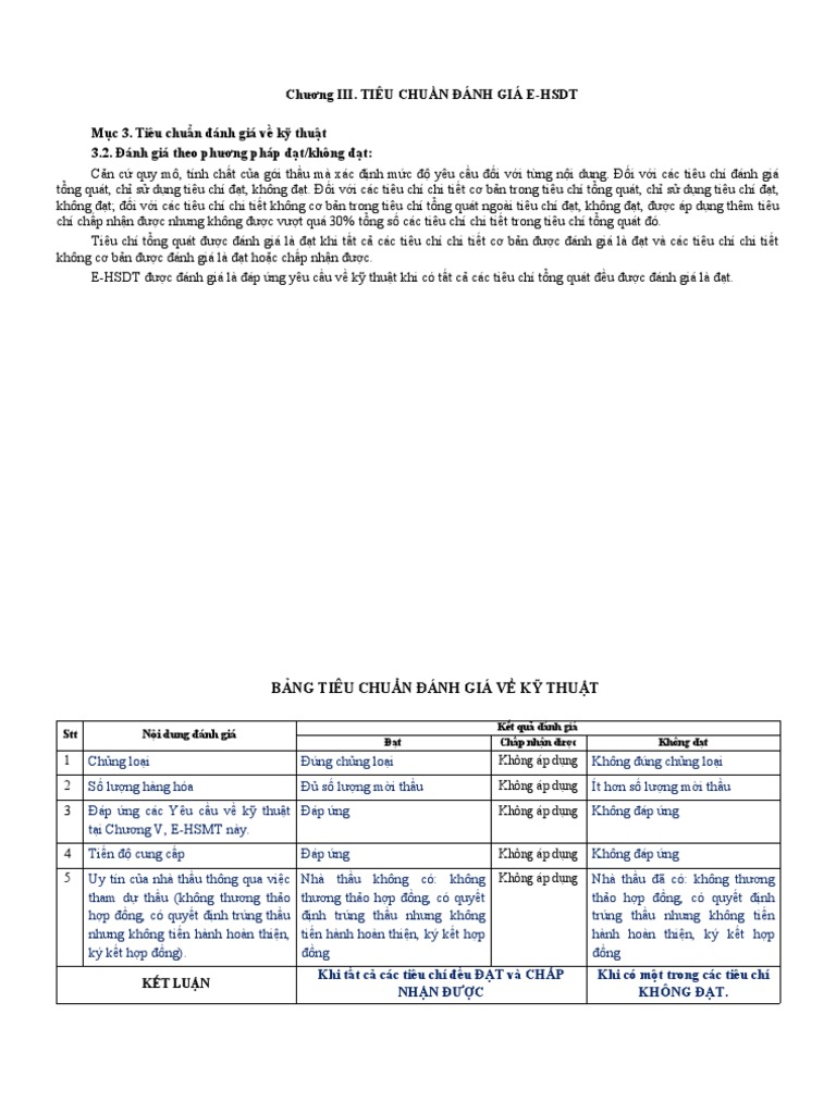 03.3 - Chuong III - E-HSMT - Muc 3 | PDF