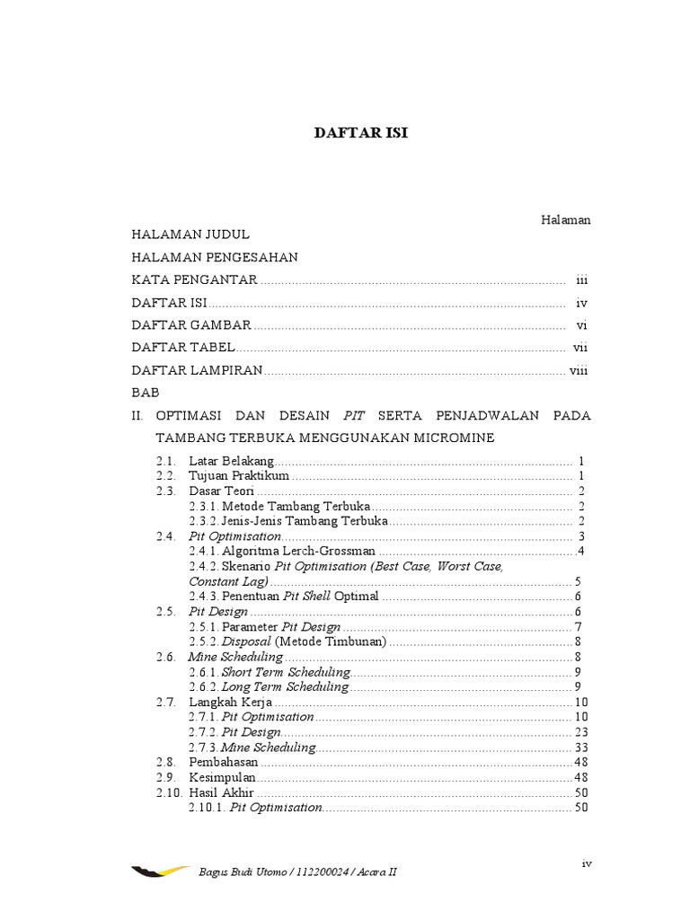 Daftar Daftar MPD | PDF
