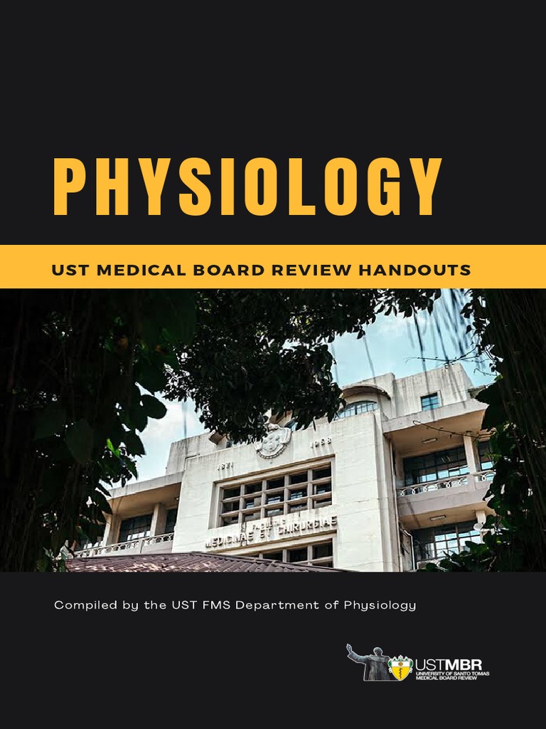UST MBR Physiology | PDF