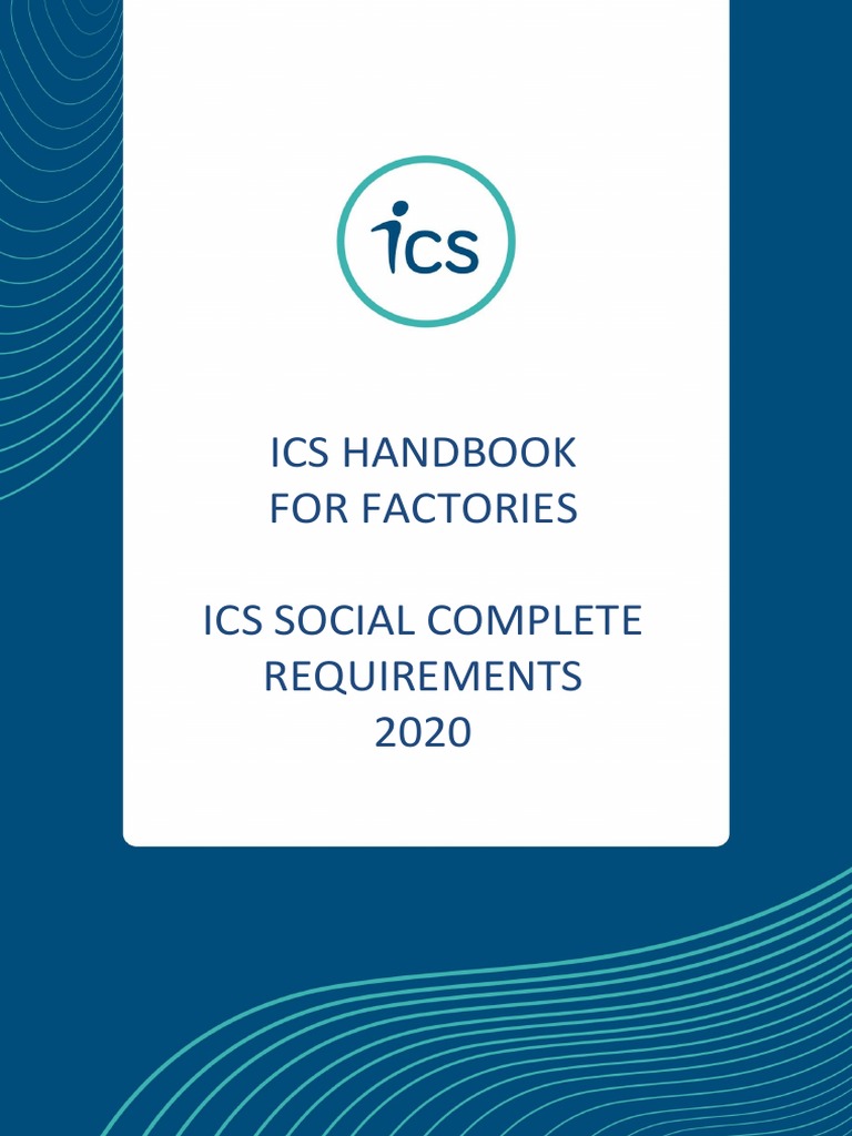 2020.09-ICS Social Handbook For Factories - English | PDF ...