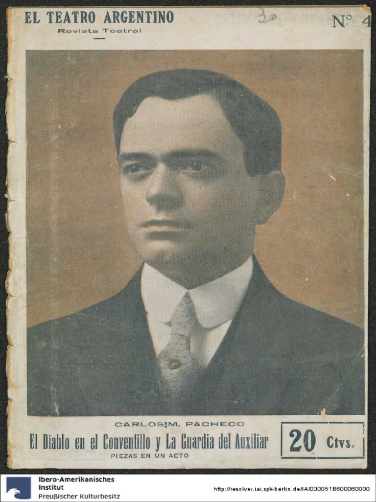 09 Pacheco Carlos Mauricio El Diablo en El Conventillo | PDF