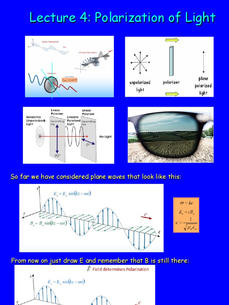 Lect4 Polarization | PDF