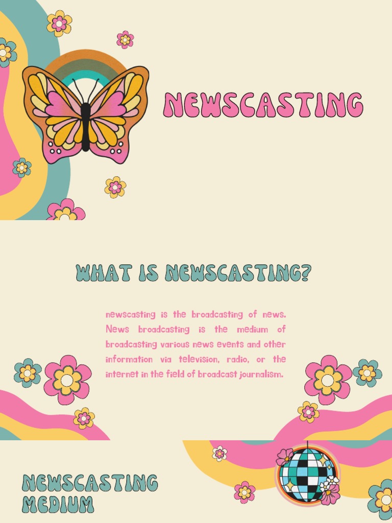 Materi Newscasting | PDF | News Broadcasting | News