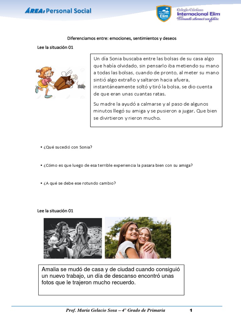 Diferencia Entre Emociones, Sentimientos y Deseos | PDF | Las emociones | Ira