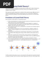 The Born-Lande' Equation | PDF | Chemistry | Physical Sciences
