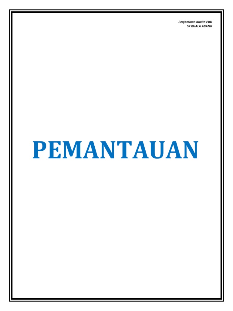 C Divider Fail PBD Penjaminan Kualiti | PDF