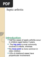 Septic Arthritis - Adult - Trauma - Orthobullets | PDF | Sepsis | Causes Of Death