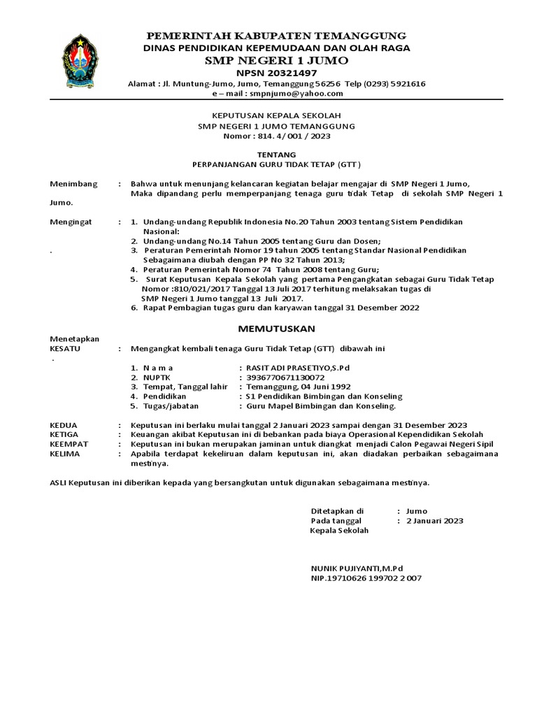 SK GTT PTT 2023 | PDF