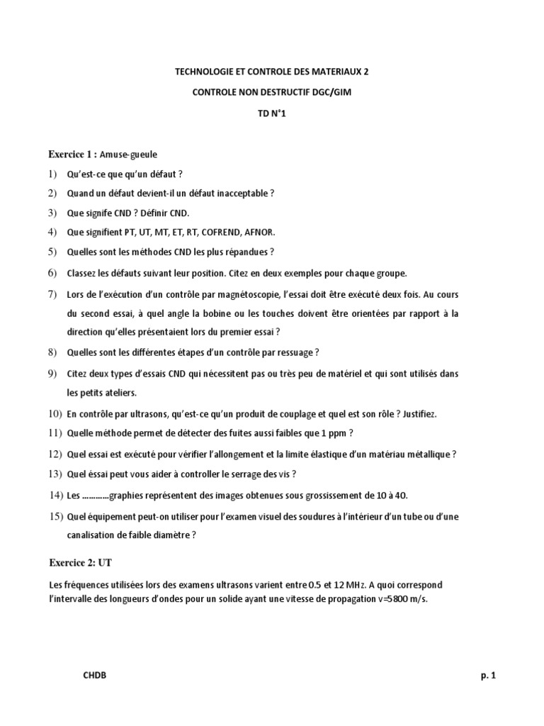 TD1 TCM2 2021-2022 | PDF