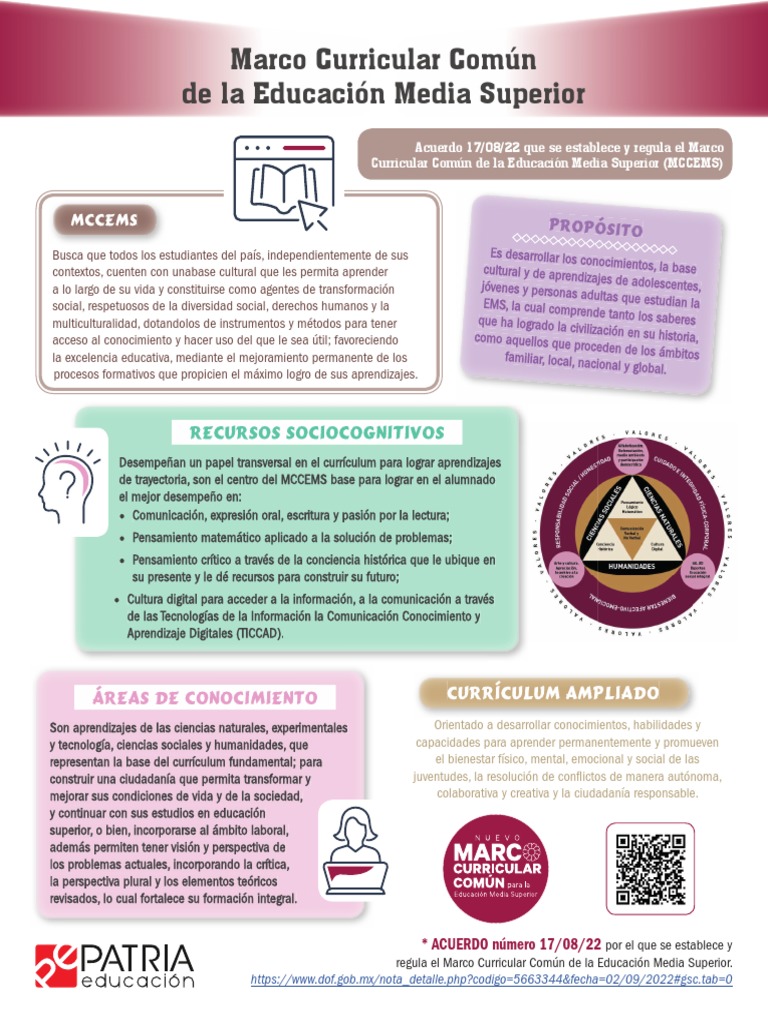Marco Curricular Comun | PDF