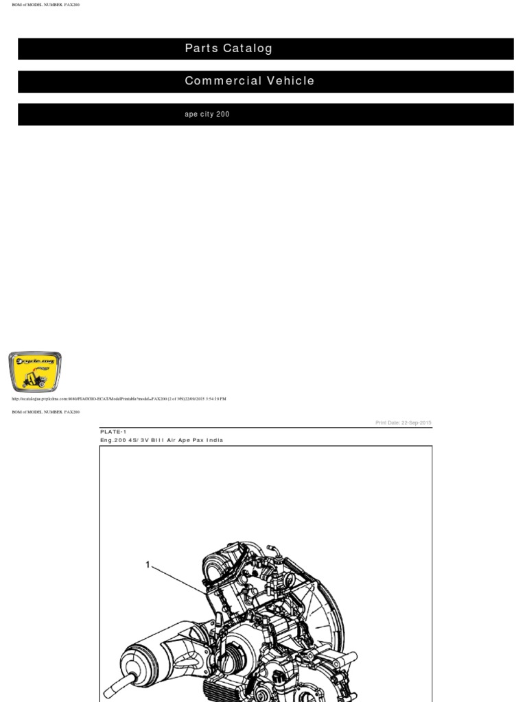 ° PIAGGIO - APE CITY_200 | PDF