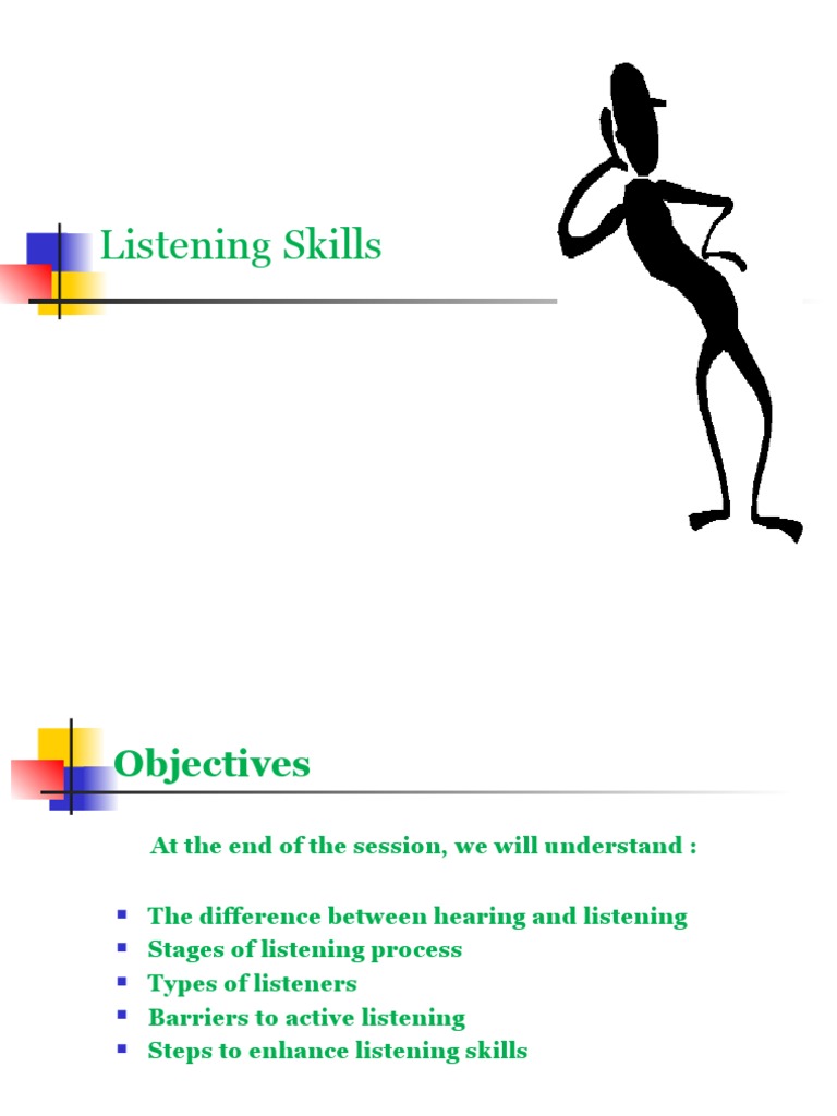 Listening Skills Pdf Attitude Psychology Human Communication