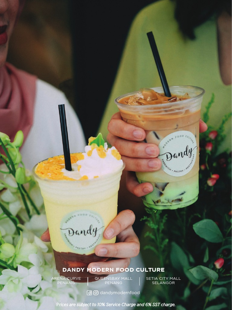 Dandy Cafe Menu and Price List | PDF