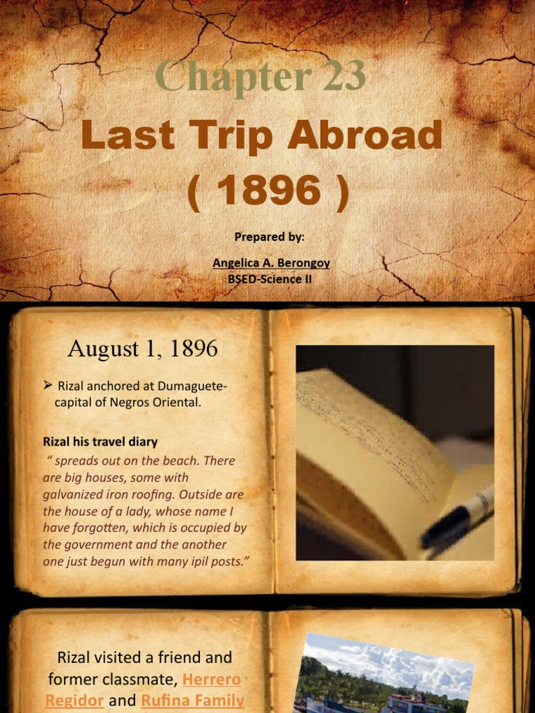 Chapter 23 Rizal Report | PDF