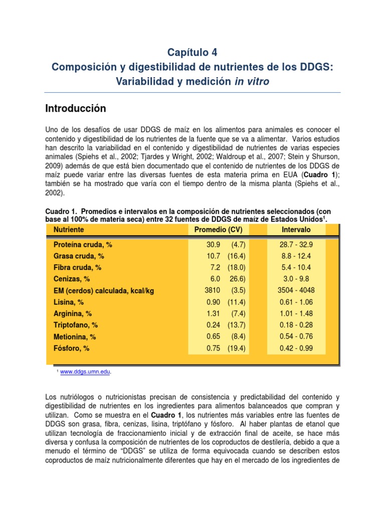 DDGS Manual Capitulo 04 | PDF