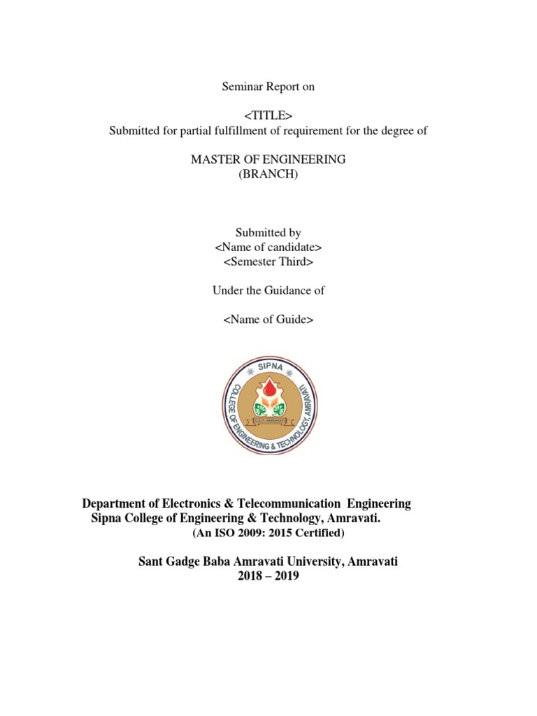 Seminar-Report_Format_18-19- | PDF