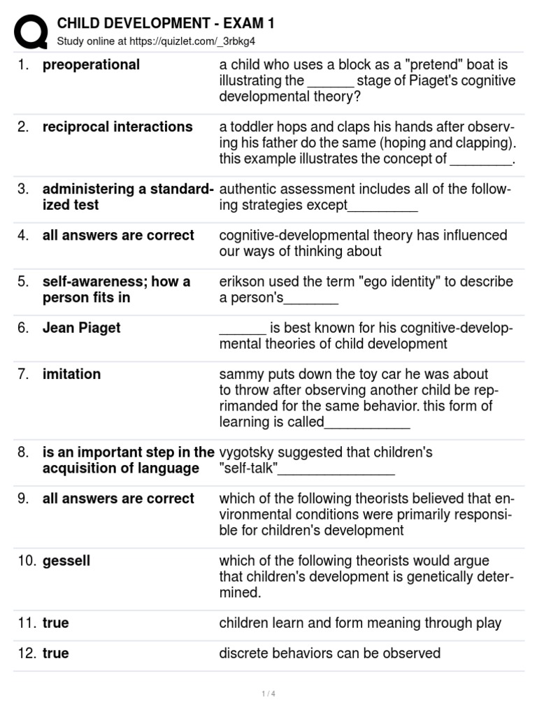 Child Development 2 | PDF | Prenatal Development | Child Development