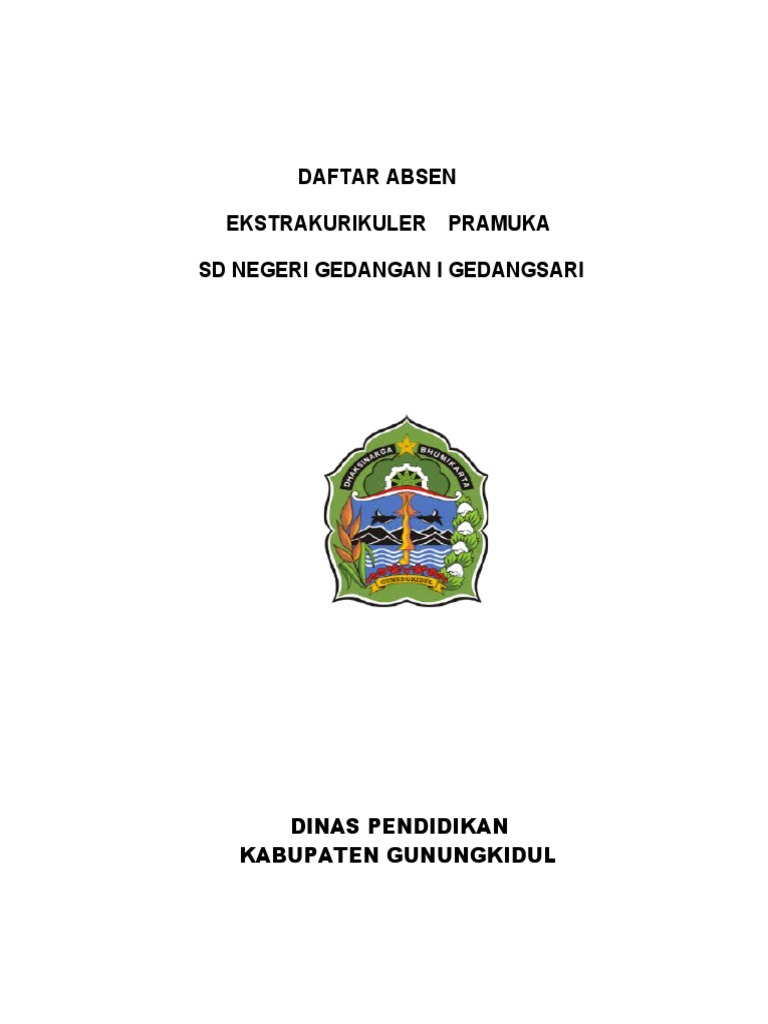 COVER ABSEN PRAMUKA | PDF