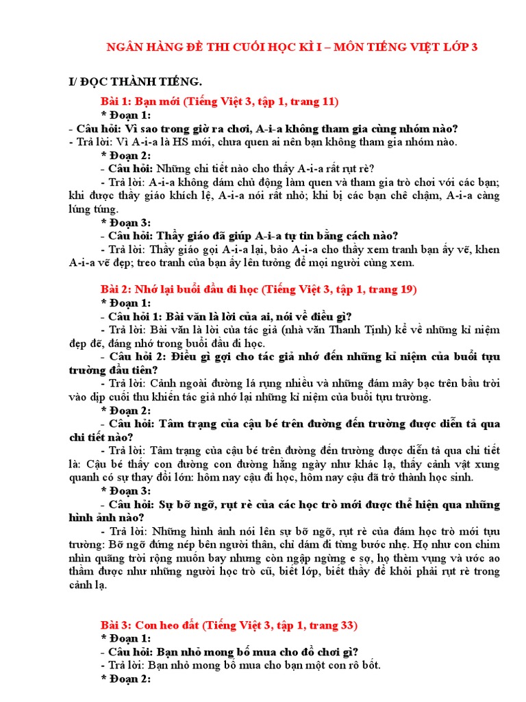 ĐỀ KHỐI 3 T VIỆT mới HK1 22-23 PHAM THOA | PDF