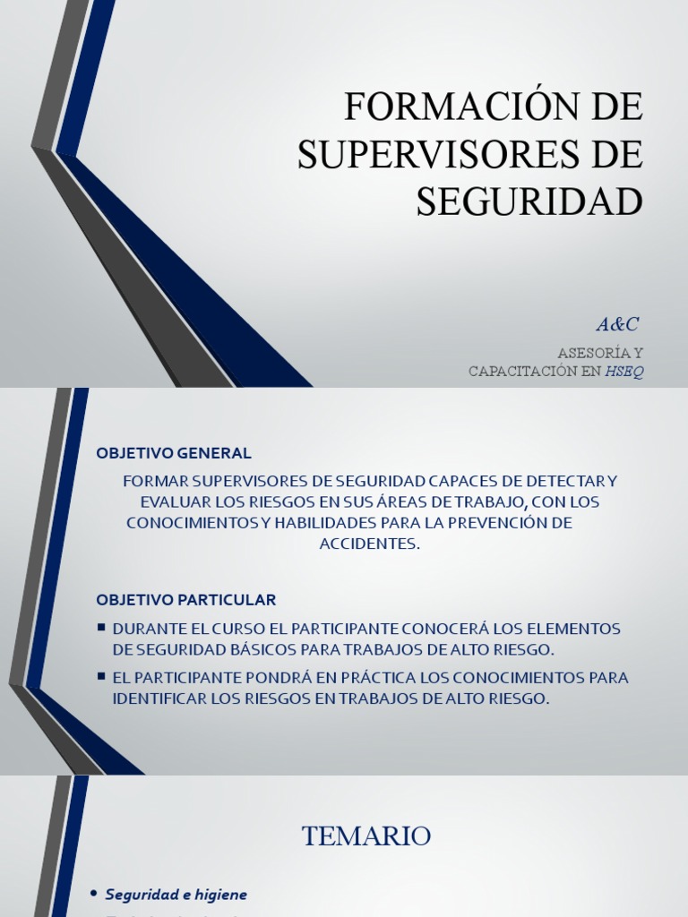 Formación de Supervisores | PDF | Informática