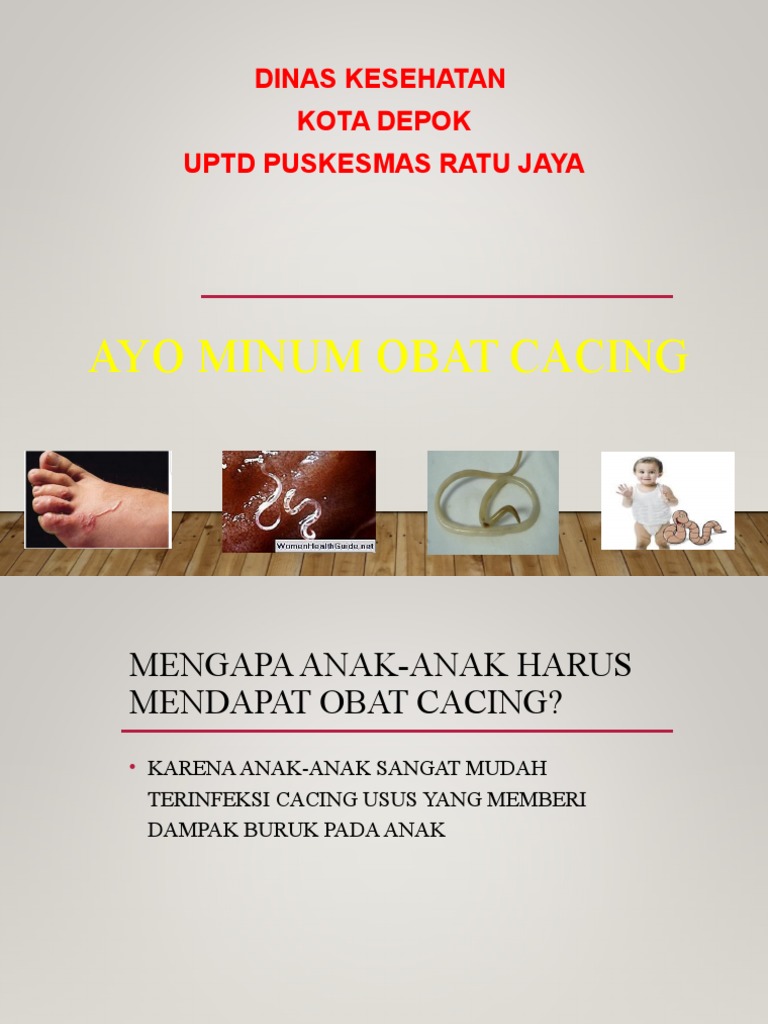 Epidemiologi Dan Patofisiologi Cacingan | PDF | Sains & Matematika | Gaya Hidup