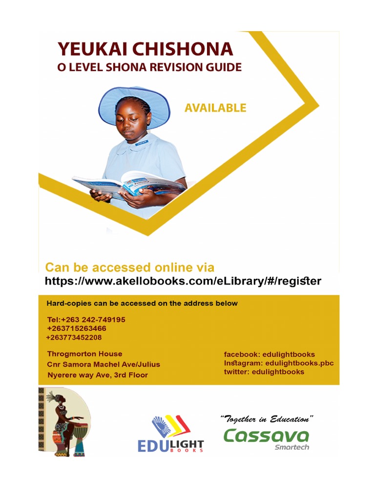 o Level Shona Revision Guide | PDF