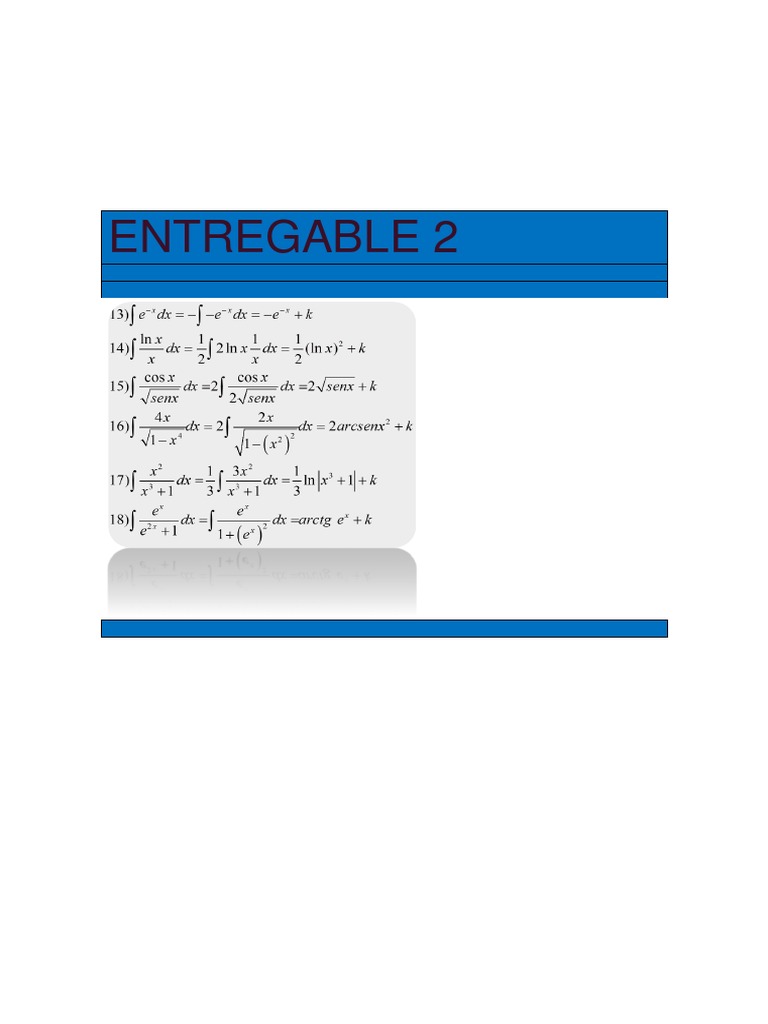 Entregable 2 Calculo Integral 13-04-2023 | PDF