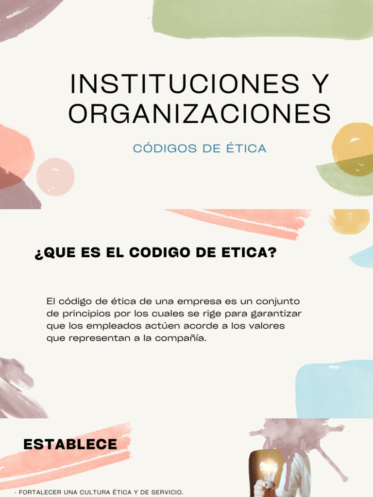 Codigos de Etica | PDF