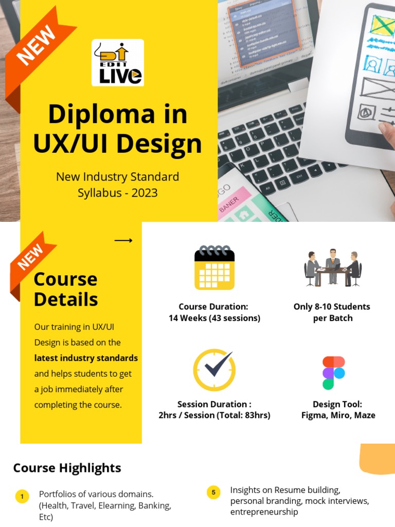 UI UX Design Course in Bangalore With Placement - EDIT Institute | PDF