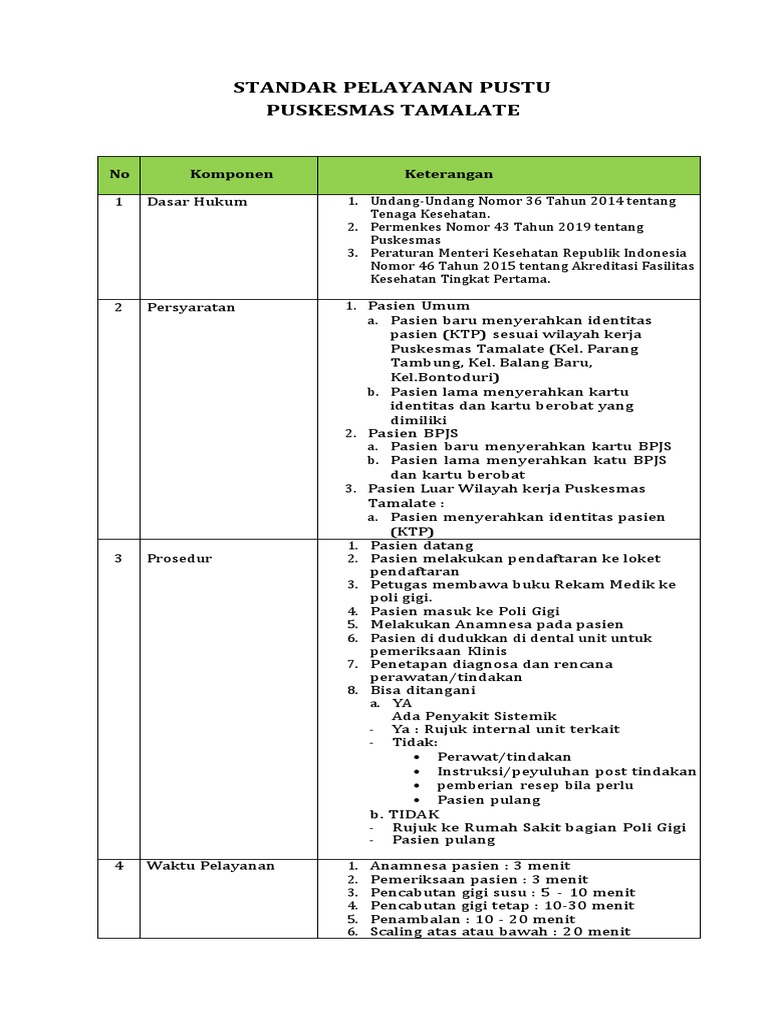 06 PELAYANAN Pustu | PDF