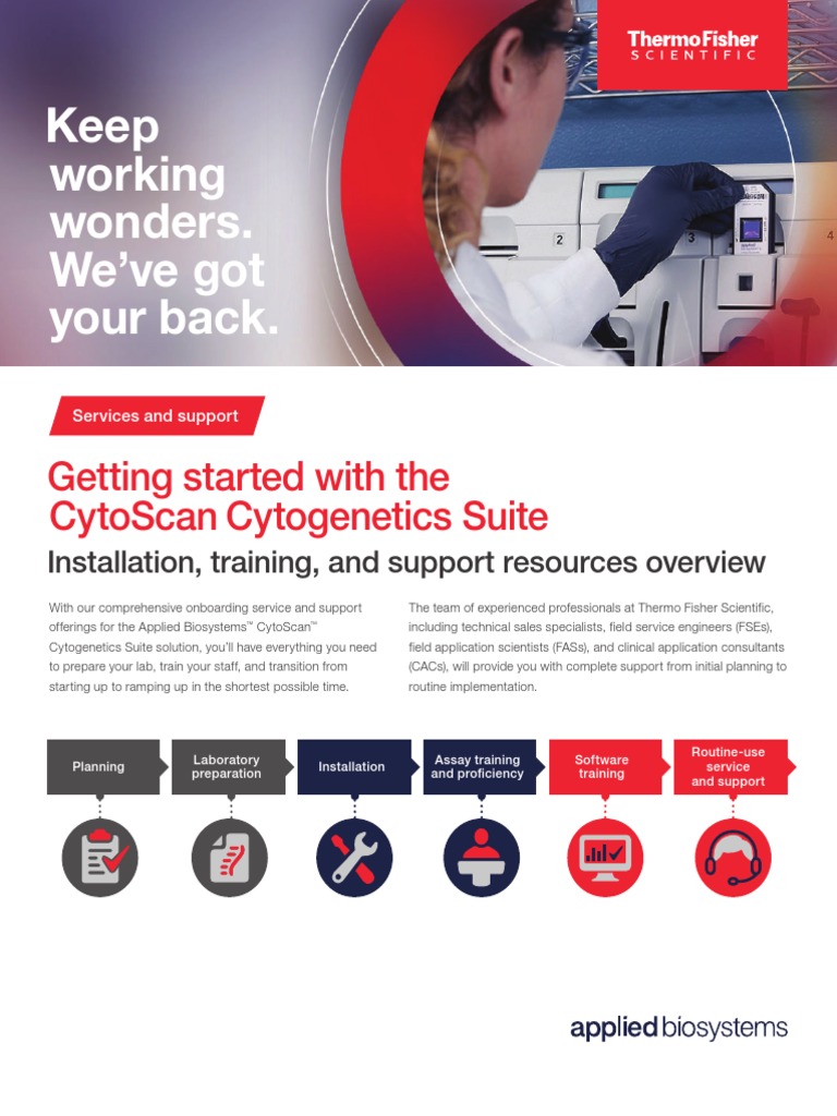 Getting Started Cytoscan Cytogenetics Suite Flyer | PDF | Verification ...