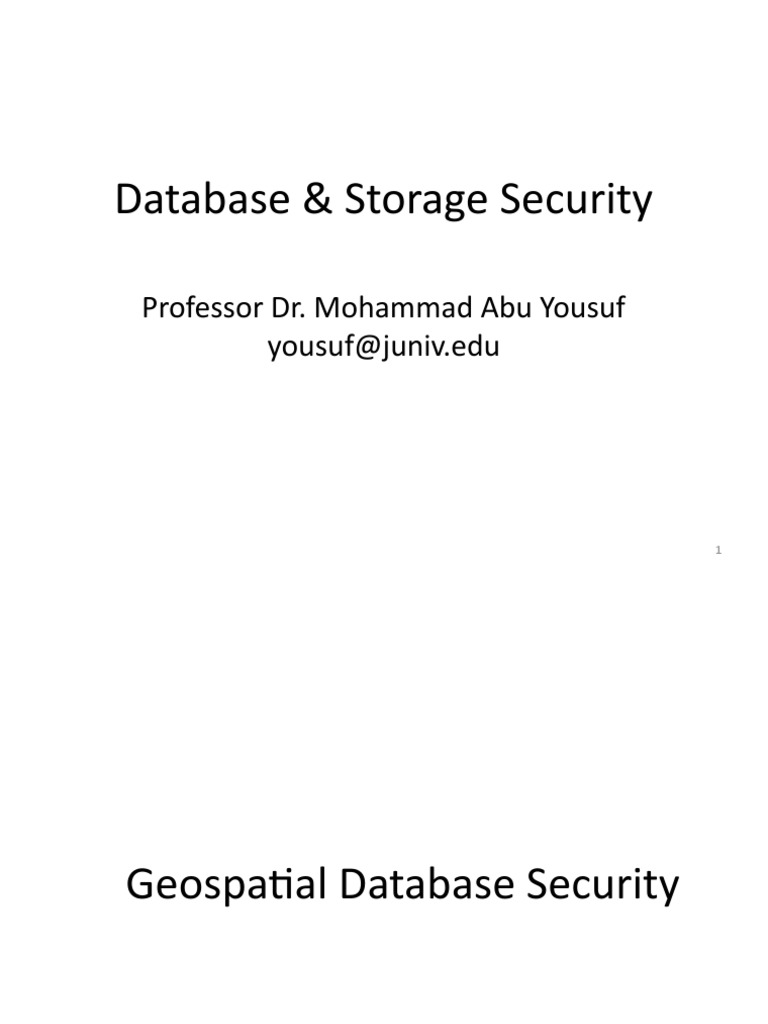 Lecture 11_Database Security | PDF