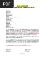 Rwa SBLC Bank Letter Sample PDF | PDF | Letter Of Credit | Banks