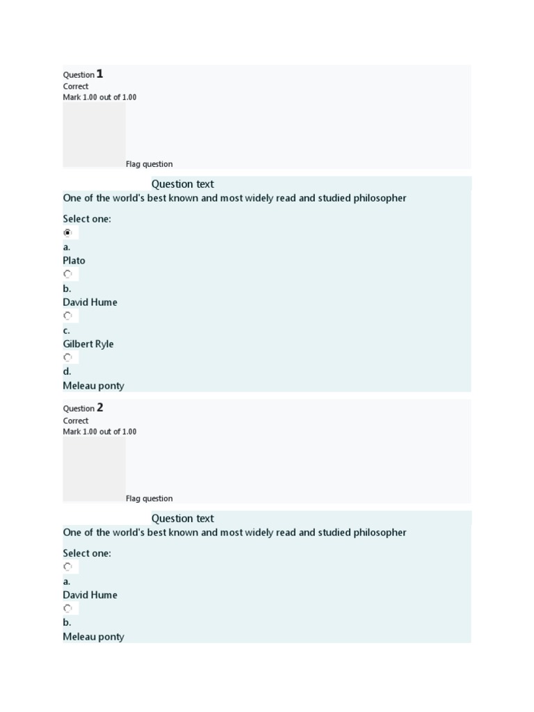 Understanding The Self Prelim Exam | PDF