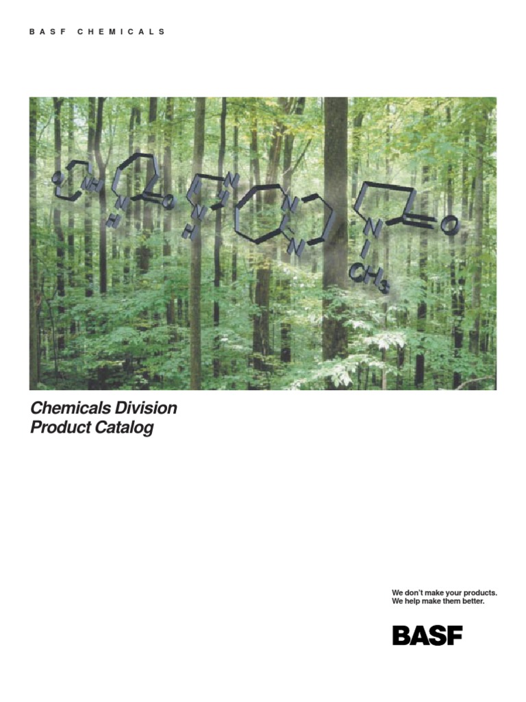 BASF Chemicals Catalog | PDF | Polyethylene | Wax