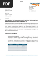 Network Rail Pay and Conditions 2025 | PDF | Cost Of Living | Economies