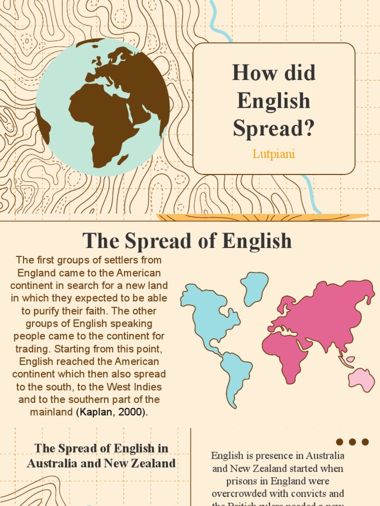 Lutpiani - 192122042 - How Did English Spread - ALS | PDF | English ...