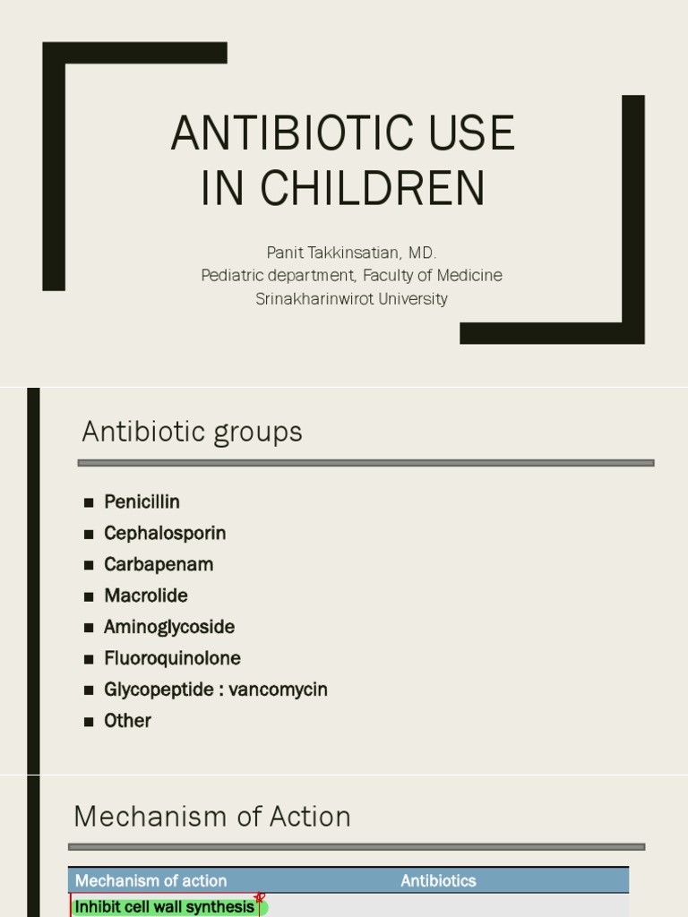 Antibiotic ATB For Extern | PDF | Drugs | Microbiology