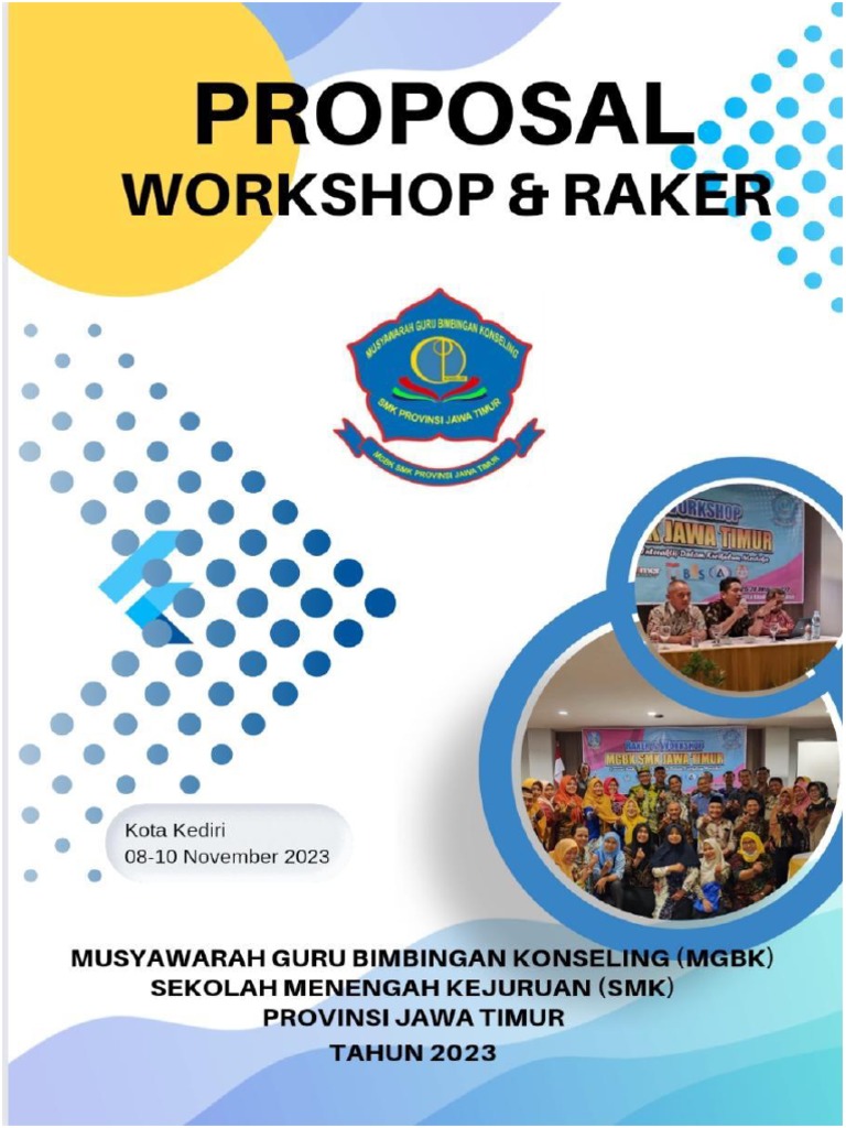 PROPOSAL RAKER MGBK SMK JATIM KEDIRI-fix | PDF | Karier & Perkembangan