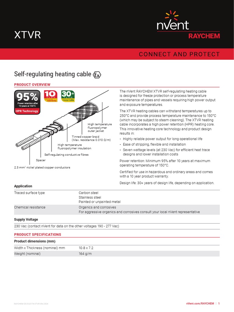 Raychem DS Eu2174 XTVR en | PDF