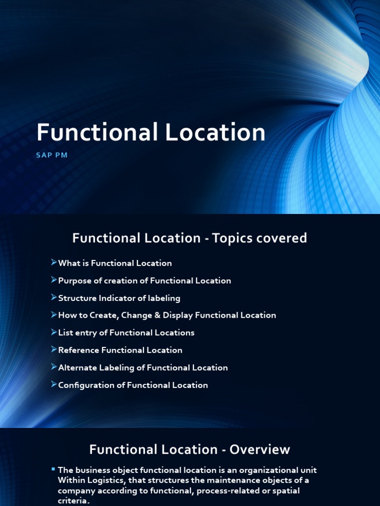 3+PM Functional+Location | PDF | Computers