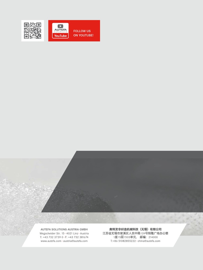 Autefa Solutions Fehrer Needle Loom Stylus ONE | PDF