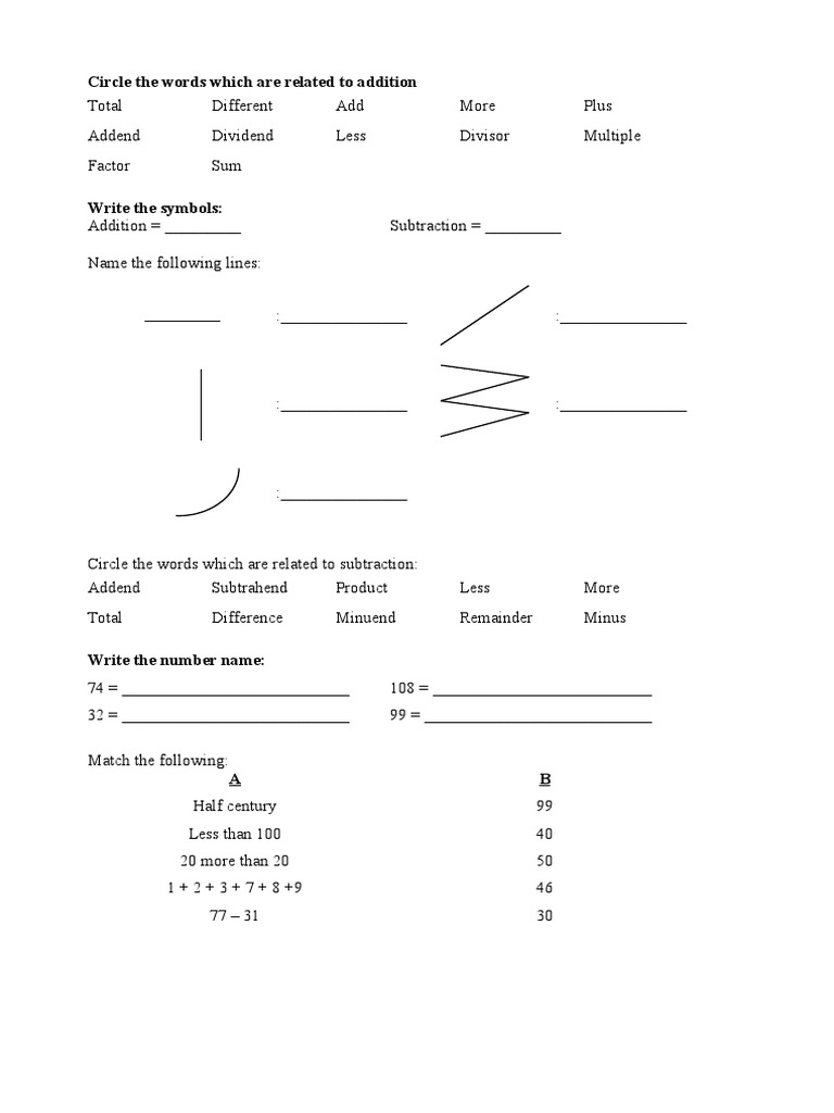 Math Test Paper For Aditya PT 2 | PDF