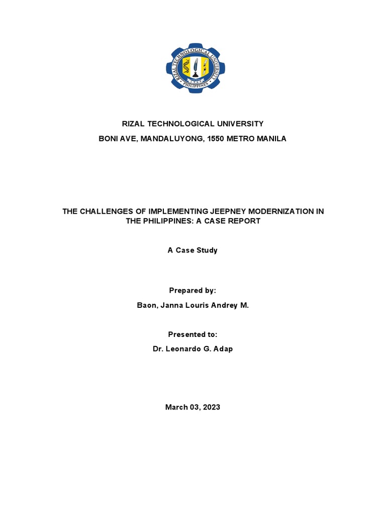 Group 6-Case-Study-Ced 03 201a | PDF