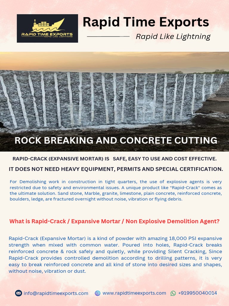 Rapid Crack | PDF | Concrete | Demolition