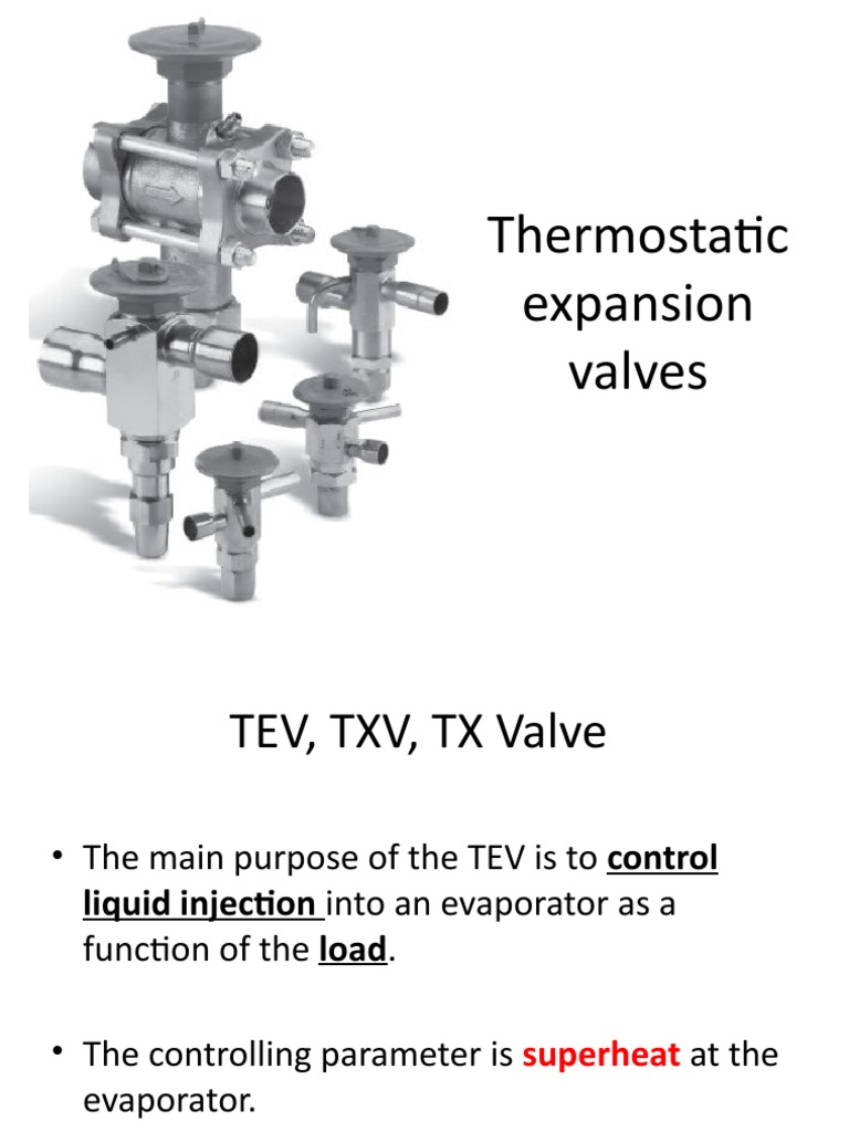 Understanding Thermostatic Expansion Valves | PDF | Technology ...