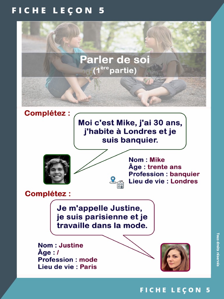 Cours 5 Fiche Vidéo | PDF