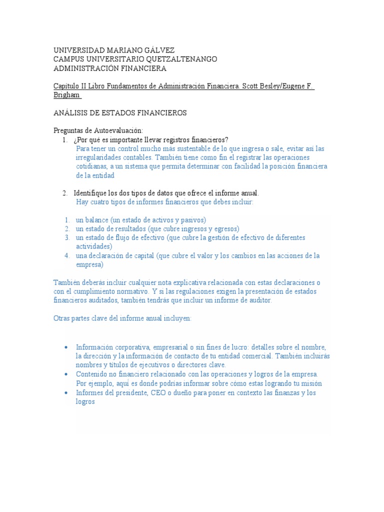 Admon Financiera | PDF | Contabilidad | Hoja de balance